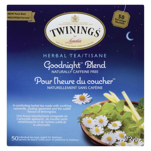 Buy Twinnings Herbal Tea Goodnight Blend 50 Tea Bags | Safeway Canada