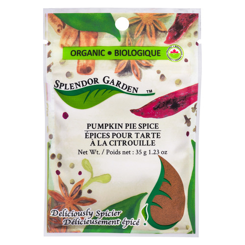Buy Splendor Garden Organic Spice Pumpkin Pie 35 g | Sobeys Inc.