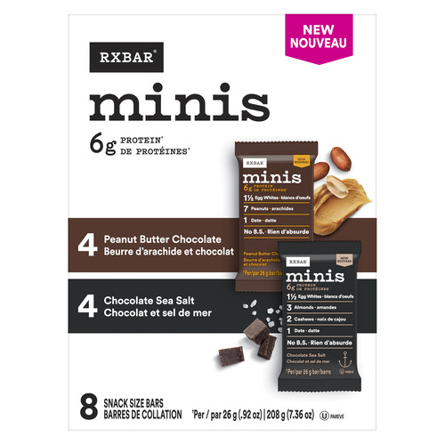 Buy Kellogg RXBAR Minis Bars Snack Size 208 g | Sobeys Inc.