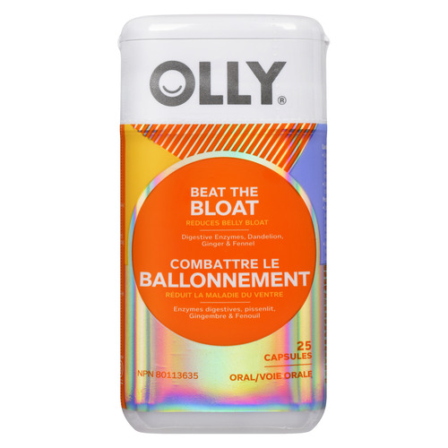 Buy OLLY Supplement Beat The Bloat Capsules 25 Count | Sobeys Inc.