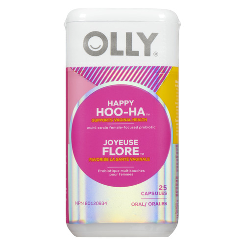 Buy OLLY Probiotic Happy Hoo-Ha Capsule 25 Count | Sobeys Inc.