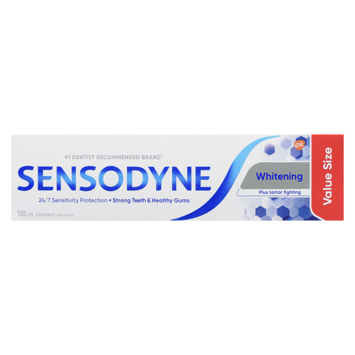 Buy Sensodyne Whitening Plus Tartar Fighting Toothpaste 135 ml | FreshCo