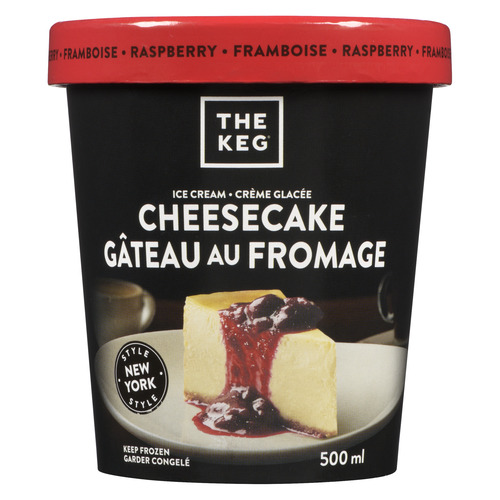 Buy The Keg Ice Cream Raspberry Cheesecake 500 ml | Safeway Canada