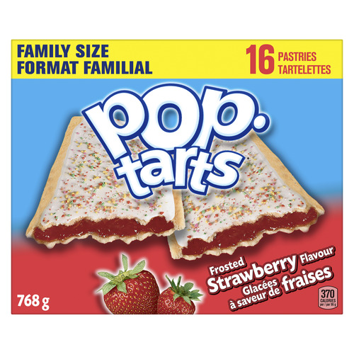 Buy Kellogg's Pop Tarts Pastries Frosted Strawberry 768 g | FreshCo