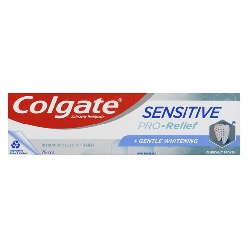 Buy Colgate Pro-Relief Toothpaste White Sensitive 75 ml | Sobeys Inc.
