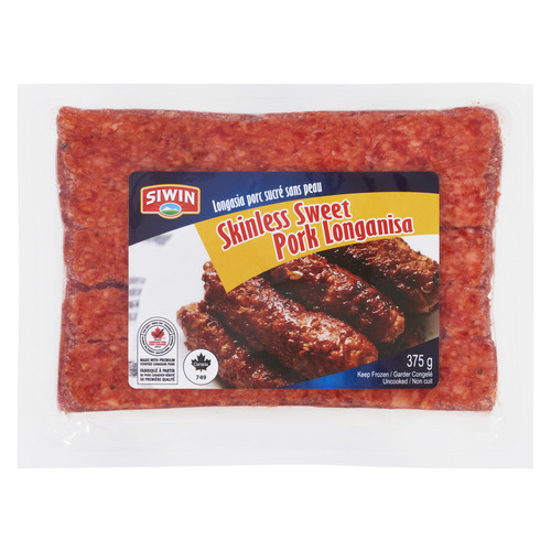 Buy Siwin Skinless Sweet Pork Longanisa 375 g | FreshCo