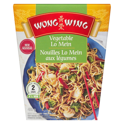 Buy Wong Wing Frozen Vegetable Lo Mein 450 g | FreshCo