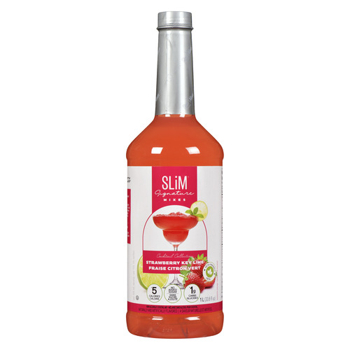 Buy Slim Signature Mixes Non Alcoholic Cocktail Mix Strawberry Key Lime ...