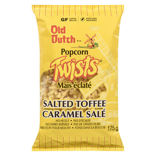 Buy Old Dutch Popcorn Twists Salted Toffee 175 g | FreshCo