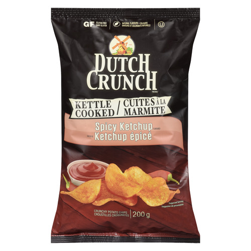Buy Dutch Crunch Crunchy Potato Chips Spicy Ketchup 200 g | Sobeys Inc.