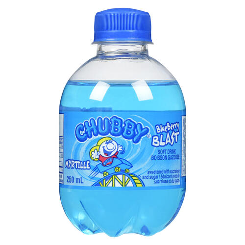 Buy Chubby Flavoured Soda Blueberry Blast 250 ml (bottle) | FreshCo