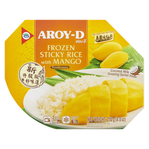 Buy Aroy-D Frozen Sticky Rice With Mango 250 g | FreshCo