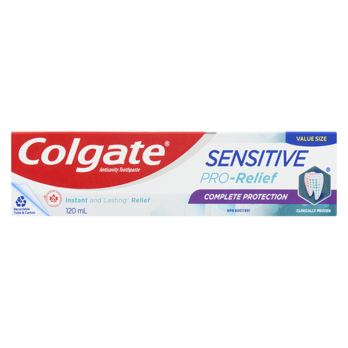 Buy Colgate Sensitive Pro-Relief Toothpaste Complete Protection 120 ml ...
