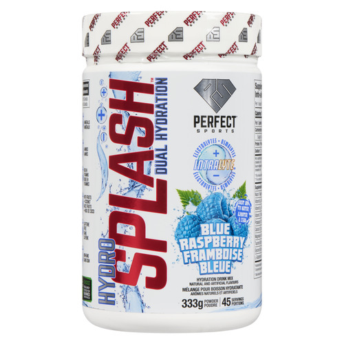 Buy Perfect Sports HydroSplash Hydration Drink Mix Powder Blue ...