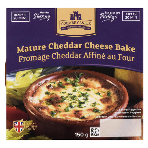 Buy Coombe Castle Seasonal Mature Cheddar Cheese Bake 150 g | Sobeys Inc.