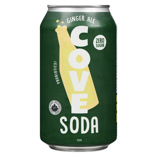 Buy Cove Soda Ginger Ale 355 ml (can) | Sobeys Inc.