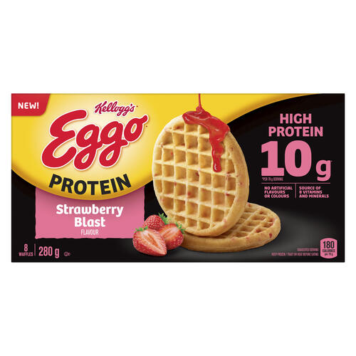 Buy Kellogg's Eggo Frozen Waffles Strawberry Blast 280 g | Safeway Canada