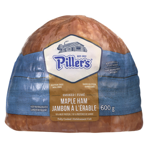 Buy Piller's Gluten-Free Deli Maple Ham Smoked 600 g | FreshCo