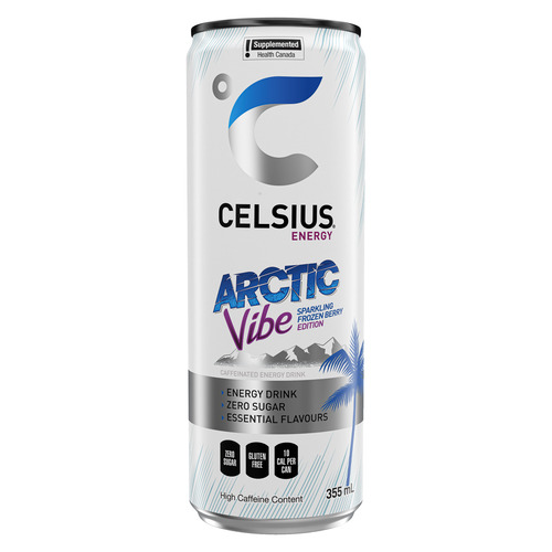 Buy Celsius Energy Drink Arctic Vibe Sparkling Frozen Berry Edition 355 ...