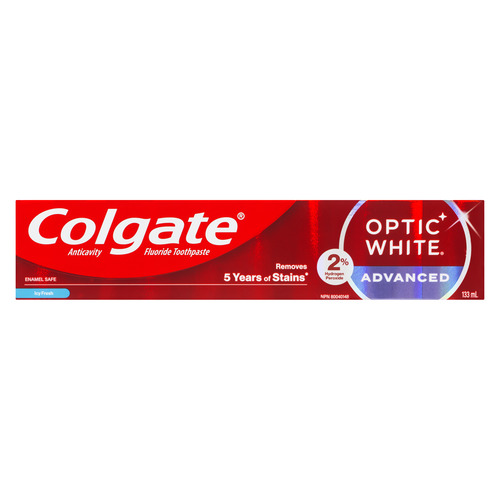 Buy Colgate Advanced Toothpaste Icy Fresh Optic White 133 ml | Safeway ...