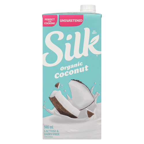 Buy Silk Organic Dairy-Free Coconut Milk Alternative Unsweetened Shelf ...