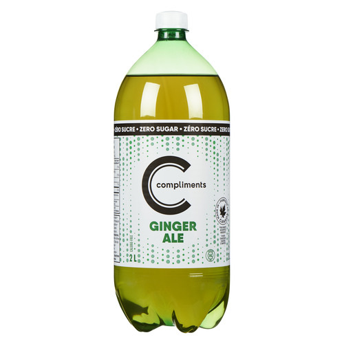 Buy Compliments Zero Sugar Ginger Ale 2 L (bottle) | Safeway Canada