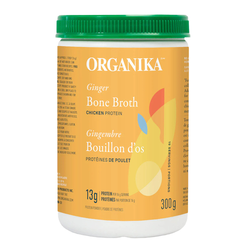 Buy Organika Protein Powder Bone Broth Ginger 300 g | Sobeys Inc.