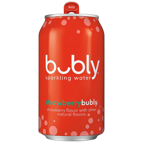 Buy Bubly Sparkling Water Strawberry 355 ml | Safeway Canada