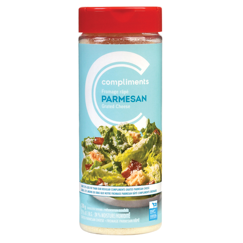 Buy Compliments Light Grated Cheese Parmesan 250 g | Safeway Canada
