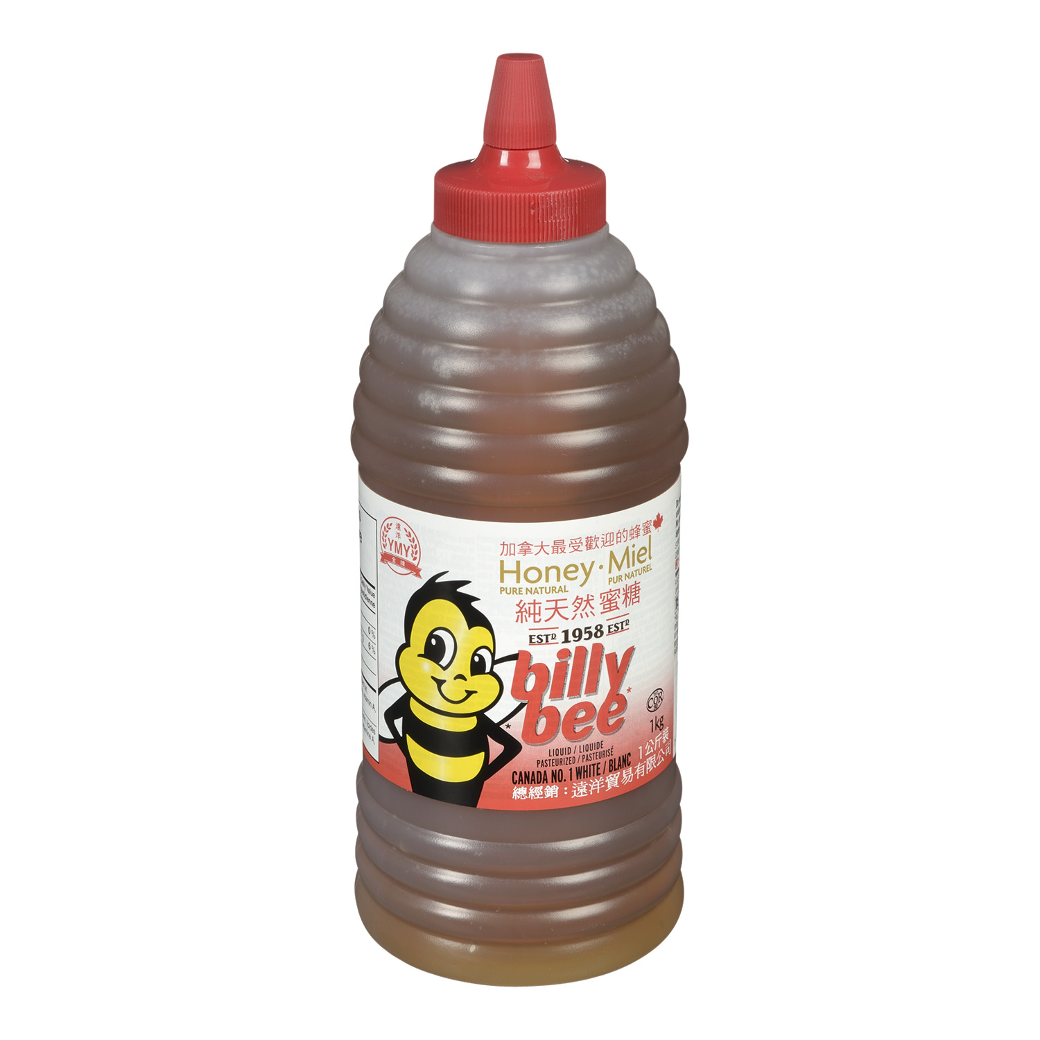 Buy Billy Bee Natural Squeeze Beehive Liquid Honey White 1 kg | Safeway ...