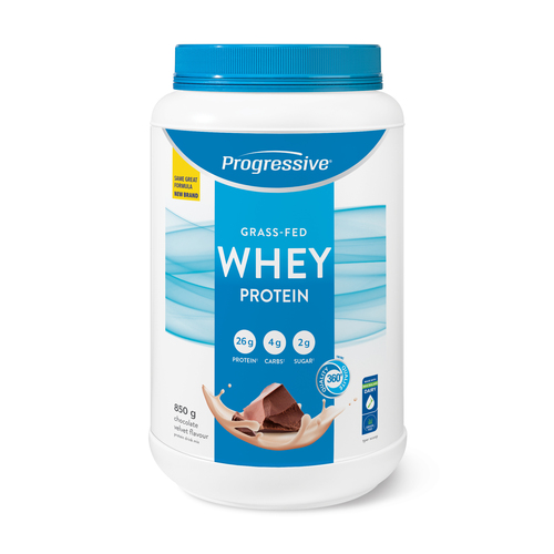 Buy Progressive Grass Fed Whey Protein Powder Chocolate 850 g | Sobeys Inc.