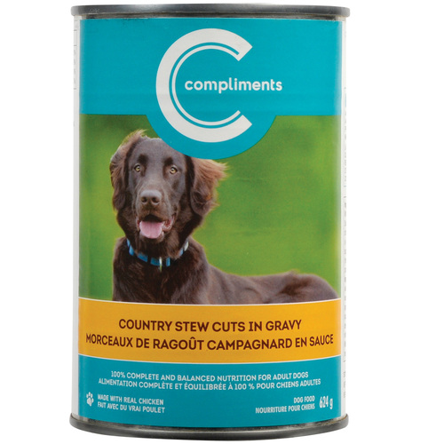 Buy Compliments Wet Dog Food Country Stew Cuts In Gravy 624 g | Safeway ...