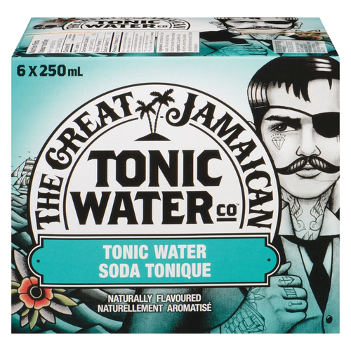 Buy The Great Gentlemen Tonic Water Natural 6 x 250 ml (bottles ...