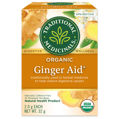 Buy Traditional Medicinals Tea Ginger Aid 16 Tea Bags | Safeway Canada