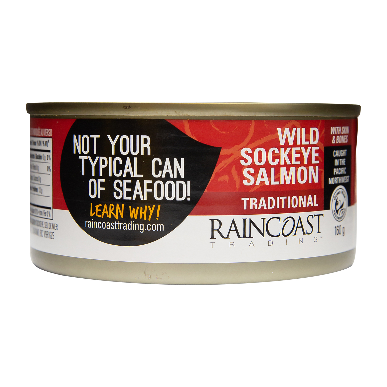 Buy Raincoast Trading Wild Sockeye Salmon Traditional 160 g | Safeway ...