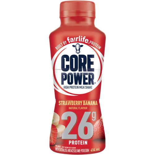 Buy Core Power Protein Drink Strawberry Banana 414 ml | Sobeys Inc.