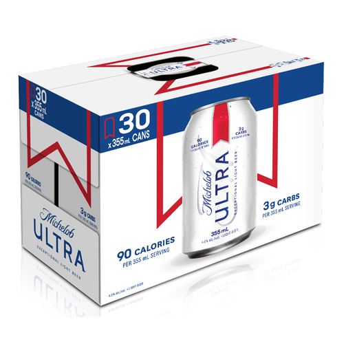 Buy Michelob Ultra Beer 30 x 355 ml (cans) | FreshCo