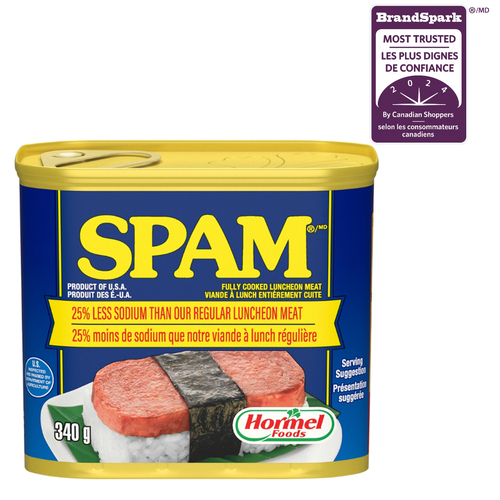Buy Hormel Spam Luncheon Meat Low Sodium 340 g | FreshCo