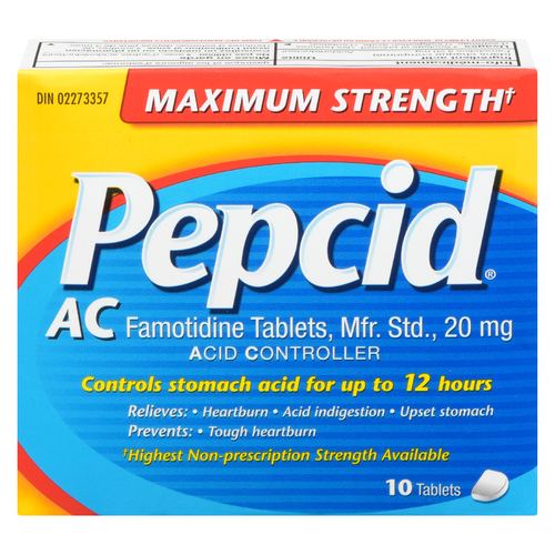 Buy Pepcid Max Ttrength Antacid 10 Tablets | Safeway Canada