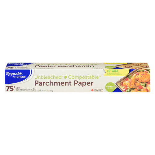 Buy Reynolds Kitchens Parchment Paper 75 Feet Unbleached Compostable 1 ...