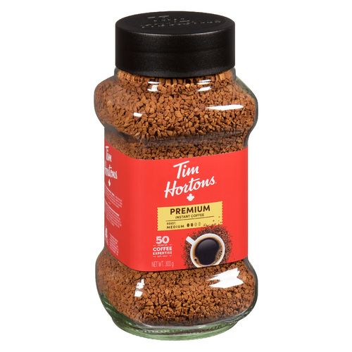 Buy Tim Hortons Instant Coffee Premium 300 g | Foodland