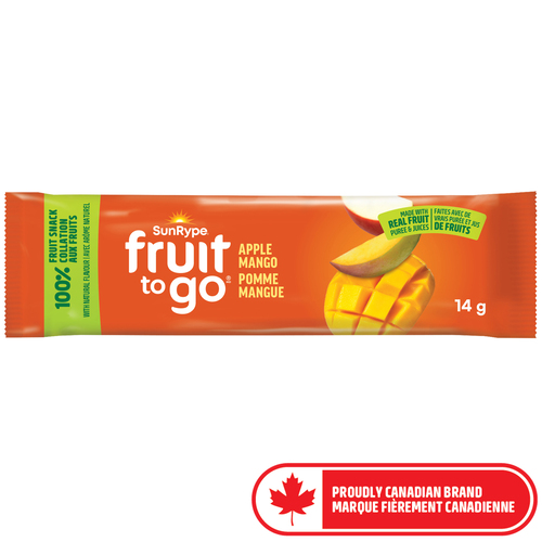 Buy SunRype Fruit To Go Gluten-Free Fruit Bar Snack Apple Mango 14 g ...