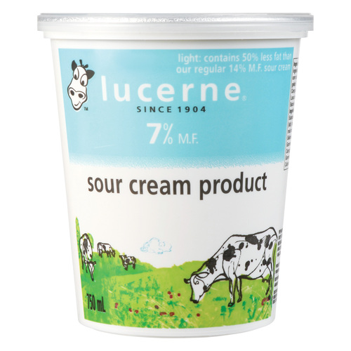 Buy Lucerne Light 7% Sour Cream 750 ml | Safeway Canada