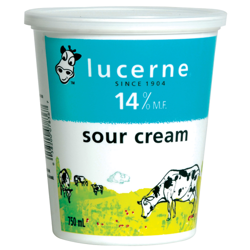 Buy Lucerne 14% Sour Cream 750 ml | Safeway Canada