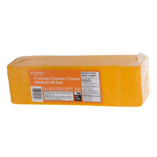 Buy Agropur Cheese Cheddar Medium | Sobeys Inc.