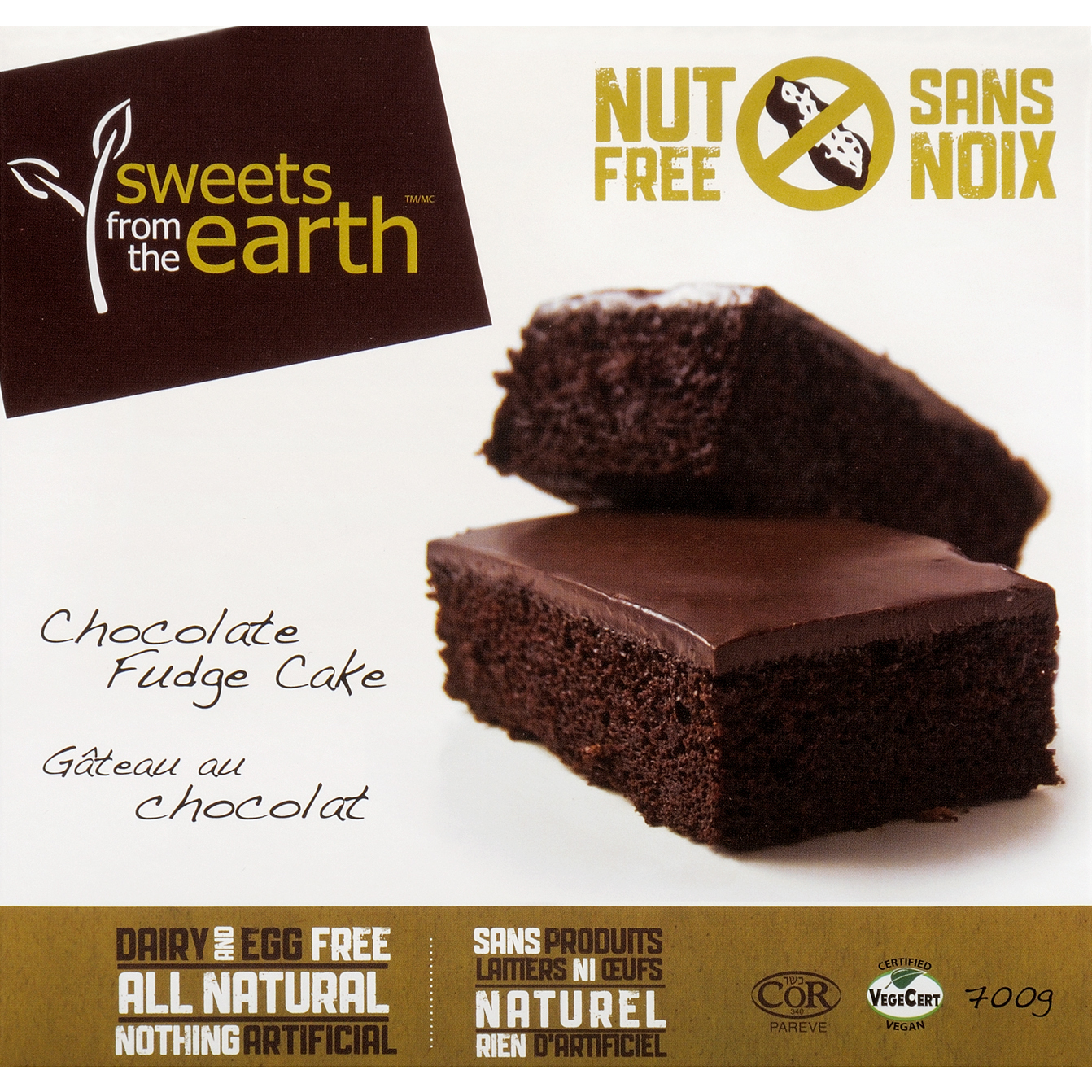 Buy Sweets from the Earth Nut-Free Cake Chocolate Fudge 700 g | Sobeys Inc.