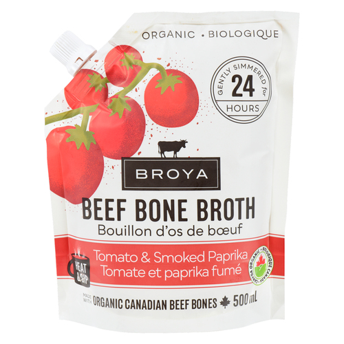 Buy Broya Tomato & Smoked Pap Beef Bone Broth 500 ml | Sobeys Inc.
