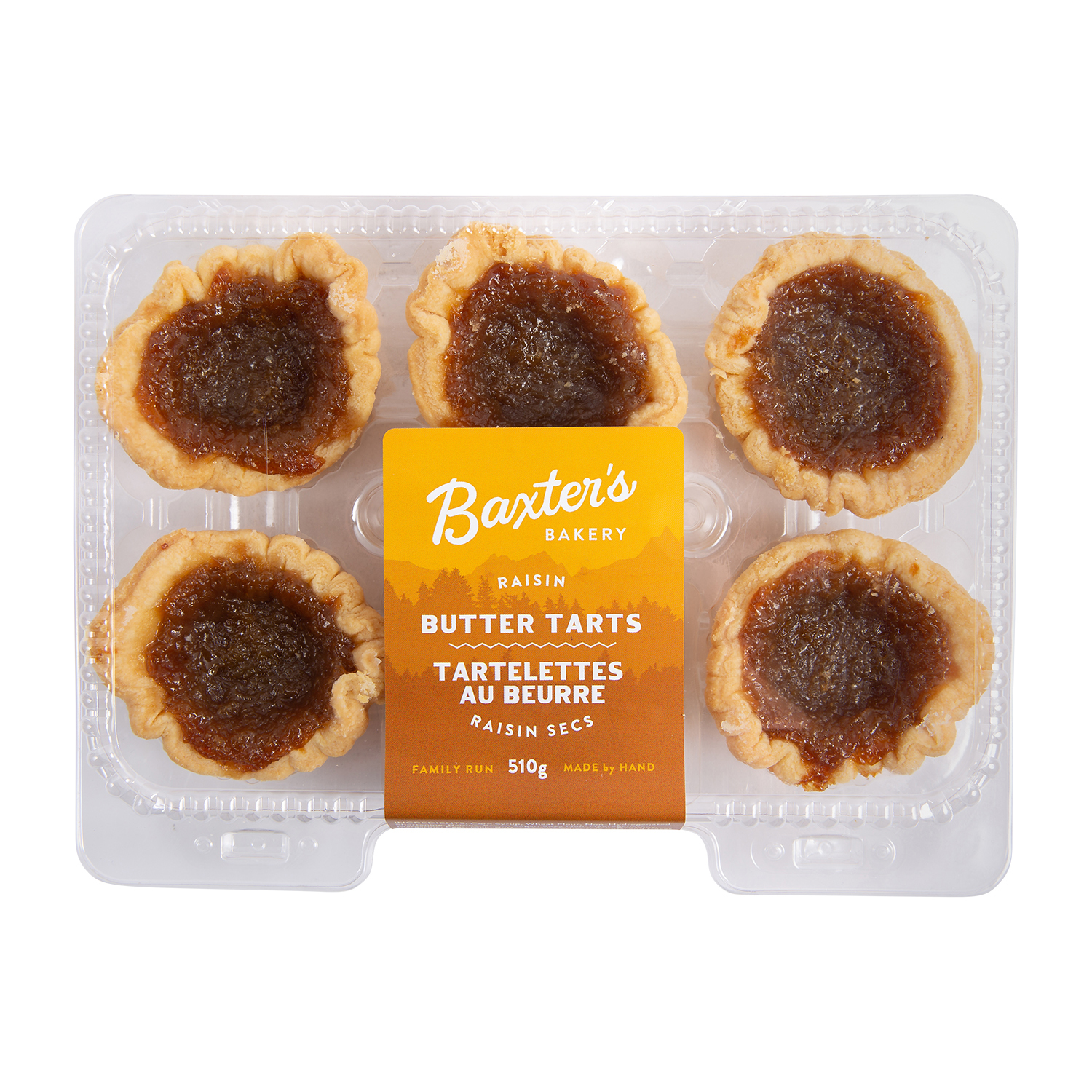 Buy Baxter's Bakery Raisin Butter Tarts 510 g (frozen) | Sobeys Inc.