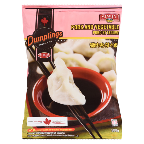 Buy Siwin Frozen Dumplings Pork And Vegetable 500 g | Safeway Canada