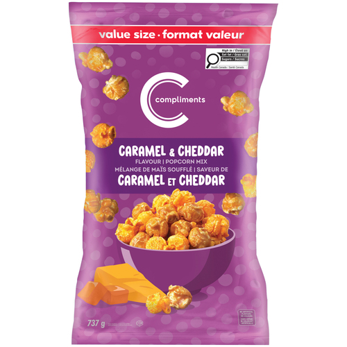 Buy Compliments Popcorn Caramel & Cheddar 737 g | Safeway Canada